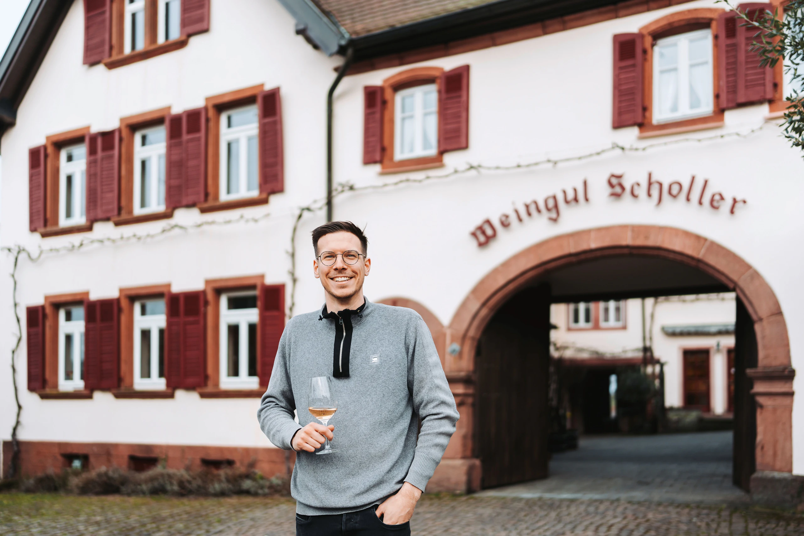 Nachwuchs-Winzer Jakob Scholler produziert eigenen Bio-Wein