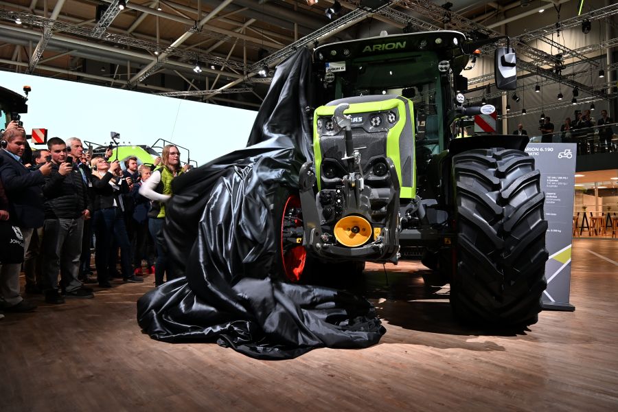 Agritechnica: Class präsentiert neue Maschinen