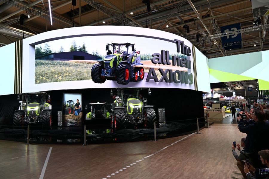 Agritechnica: Class präsentiert neue Maschinen